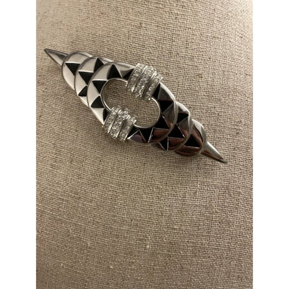 Pierre Balmain | Jewelry | Vintage Pierre Balmain Lux Line Rhodium ...